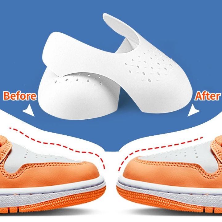 Crease Protector Shoe Anti Crease Bending Crack Toe Cap Support Shoe ...