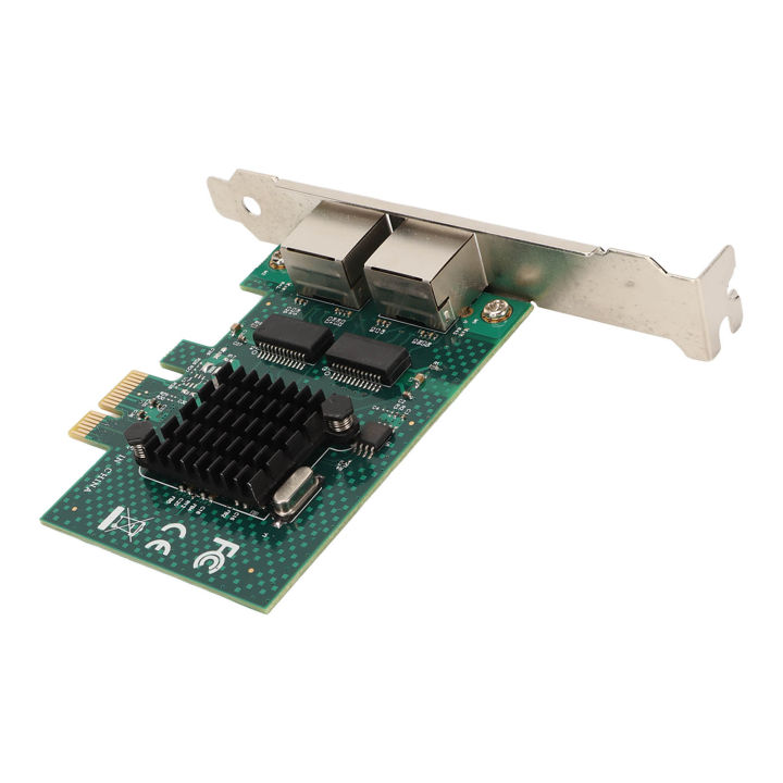 Gigabit Ethernet Card PCIE X1 Ethernet Card Dual Port For Home | Daraz.lk
