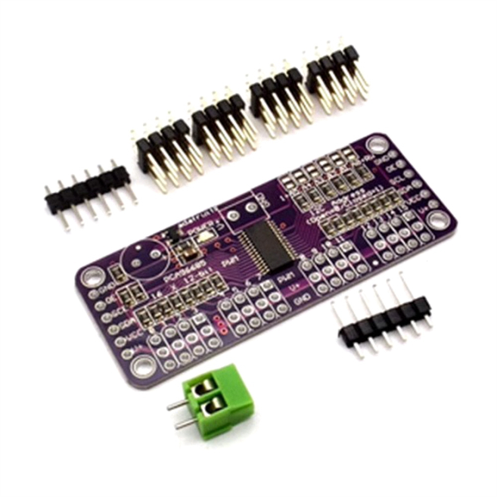 MCU-PCA9685 16-Channel Servo Driver 12-Bit Fm+I2C Bus PWM Controller ...