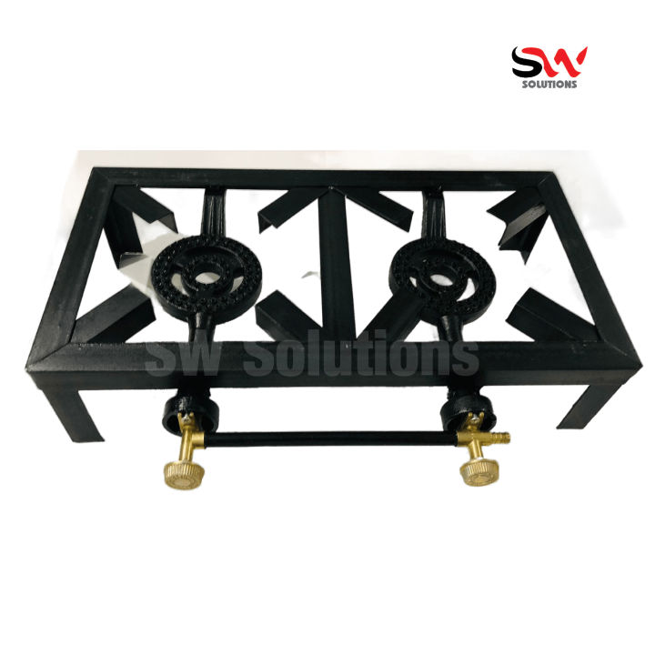 Gas Cooker Double Burner ( Iron Frame) | Daraz.lk