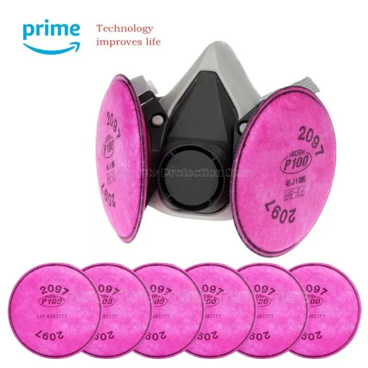3M Activated Carbon Smoke & Dust 20976200 with Respirator Dust ...