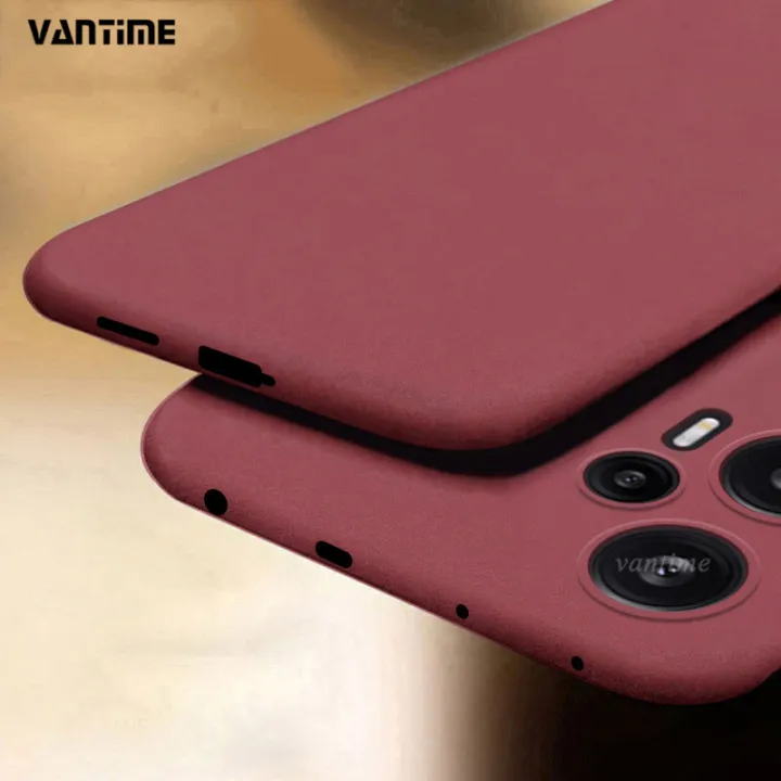 Vantime for Xiaomi Poco F5 Pro / Redmi Note 12 Turbo 5G Case Soft Sandstone Slim Matte Cover ...
