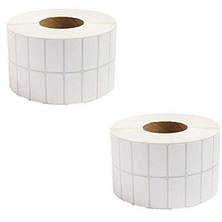 50MM X 25MM THERMAL TRANSFER BARCODE STICKER LABEL ROLL - 5000 PCS ...