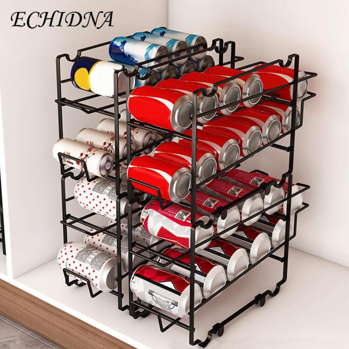 Cola Stoorage Organizer Cola Organizer Double Layers Self-rolling ...