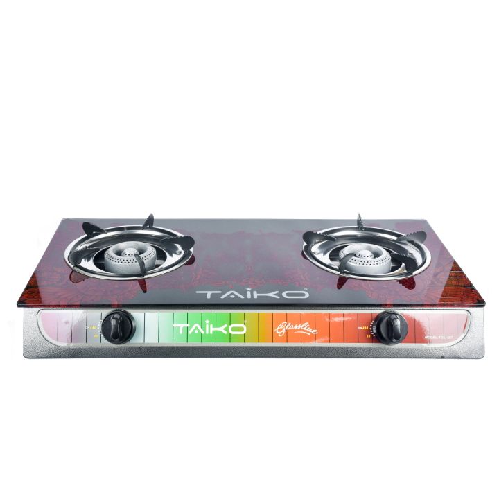 TAIKO 2 Burner Gas Cooker Glass Top -TGL207 | Daraz.lk