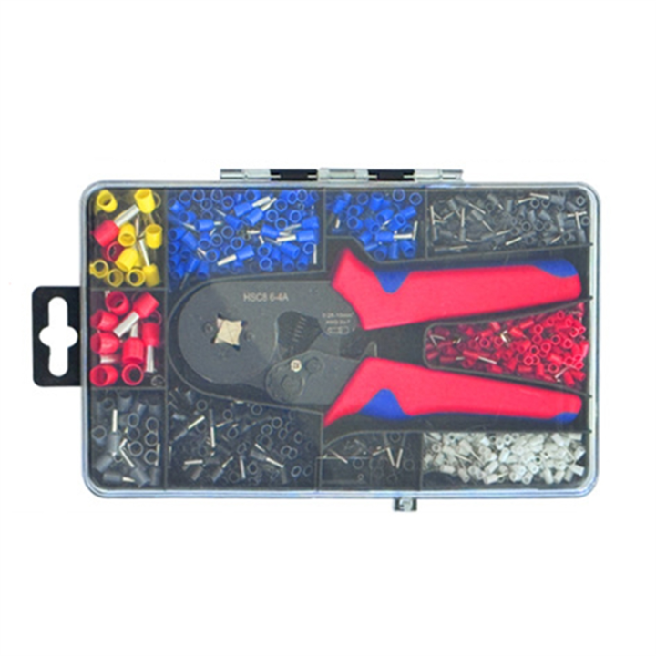 HSC8 Cable Wire Crimper Crimping Tool Plier Set 6-4/6A 23-7AWG Self ...