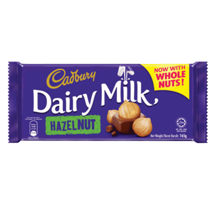 Cadbury Diary Milk 165g (hazelnut) | Daraz.lk