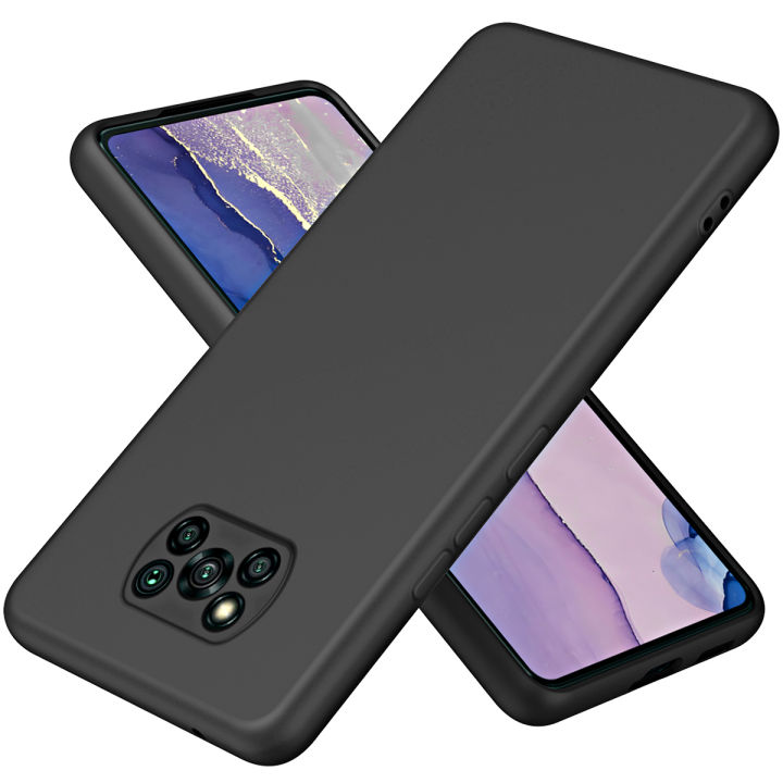 Liquid Silicone Phone Case For Xiaomi Poco X3 NFC / X3 Pro / POCO X3 ...