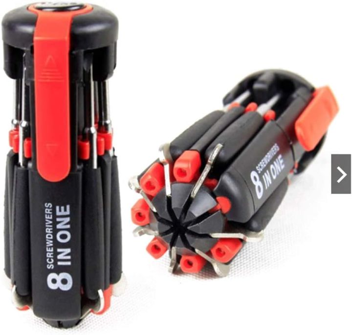 8 in 1 Multi Screwdriver with LED Torch Tool set | Daraz.lk
