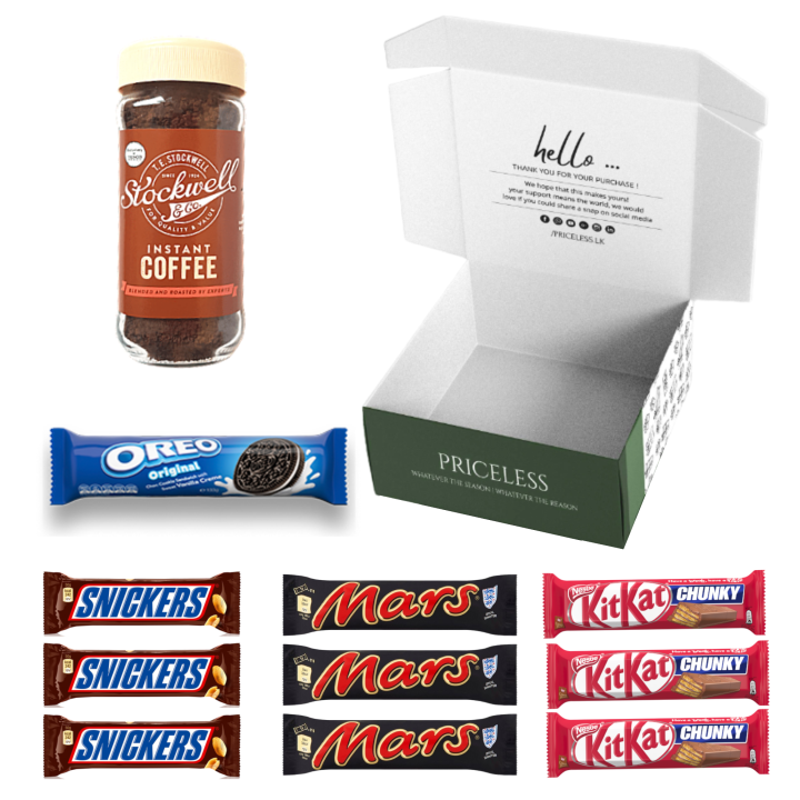 Chocolate Gift Hampers Mars/Snickers/kit Kat/Oreo/Coffee 100g Uk Gift ...