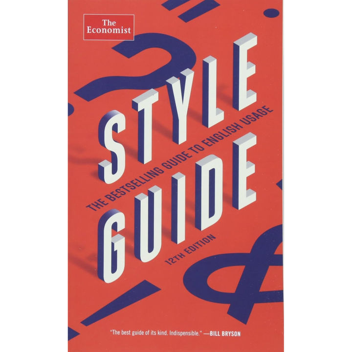 Style Guide ，The Economist | Daraz.lk
