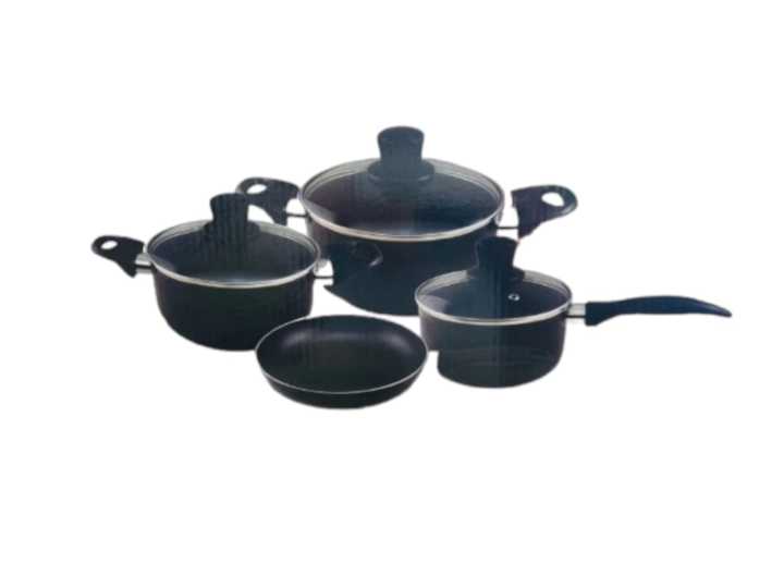 7Pcs Non-stick Cookware Set - MT-NS007 | Daraz.lk