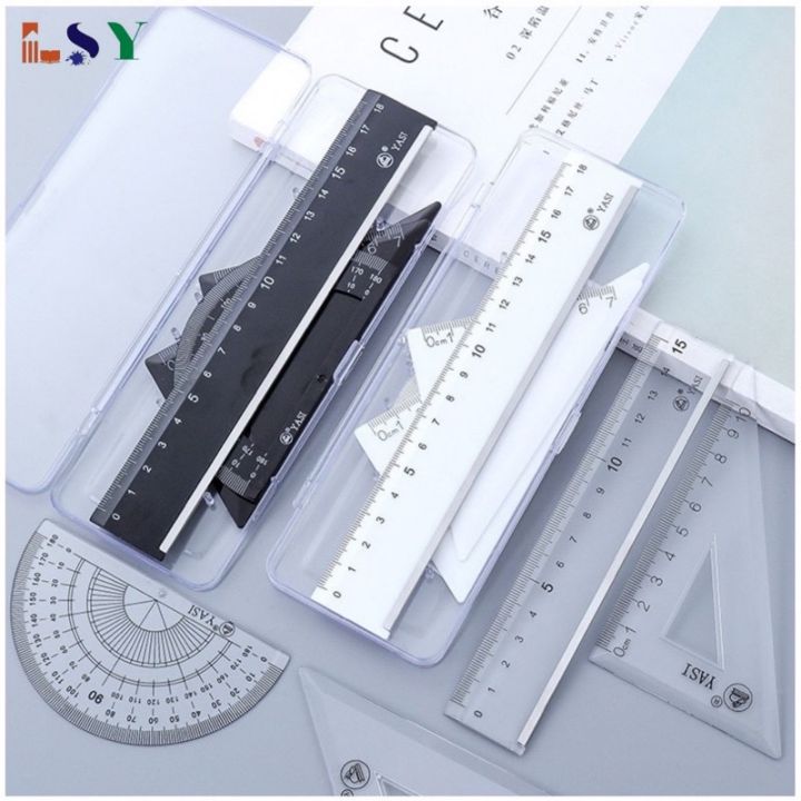 4pcs Japan designed iron ruler set | Daraz.lk