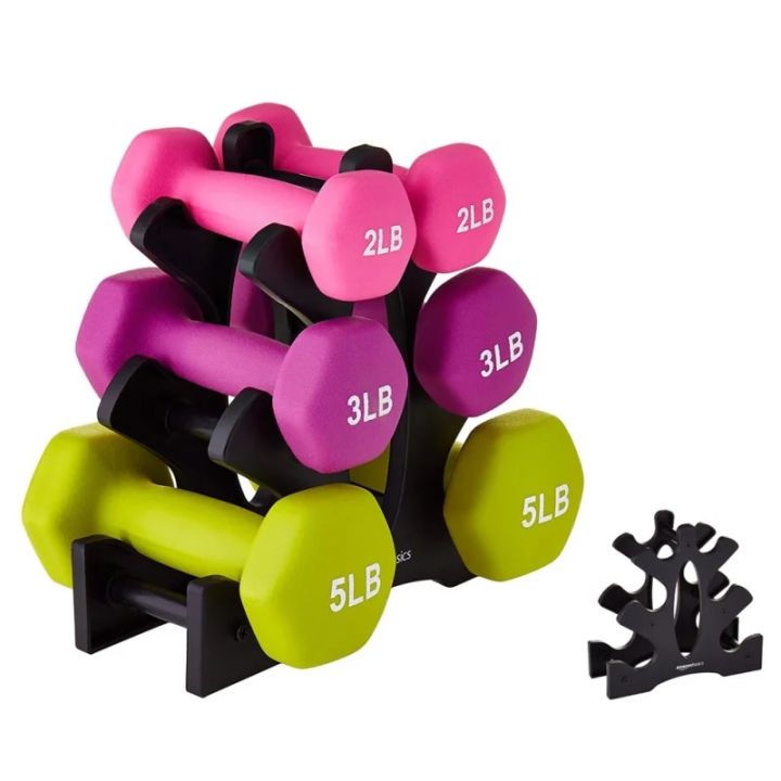 【KuaKe Mall】Weight Lifting Dumbbell Rack Stand Weight Support Dumbbell ...