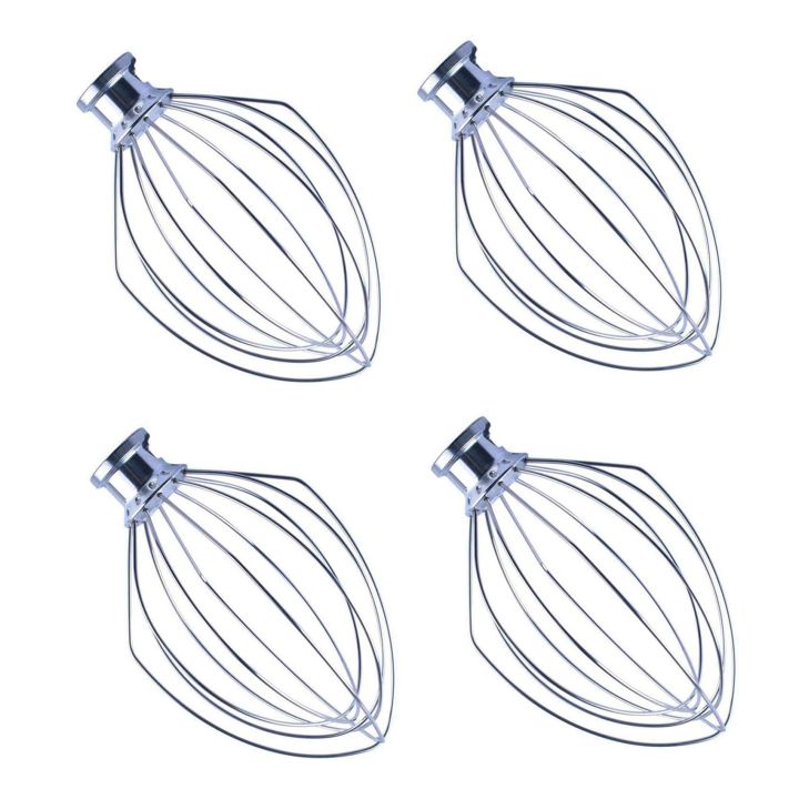 4X Wire Whip Attachment for Tilt-Head Stand Mixer for KitchenAid K5AWW ...