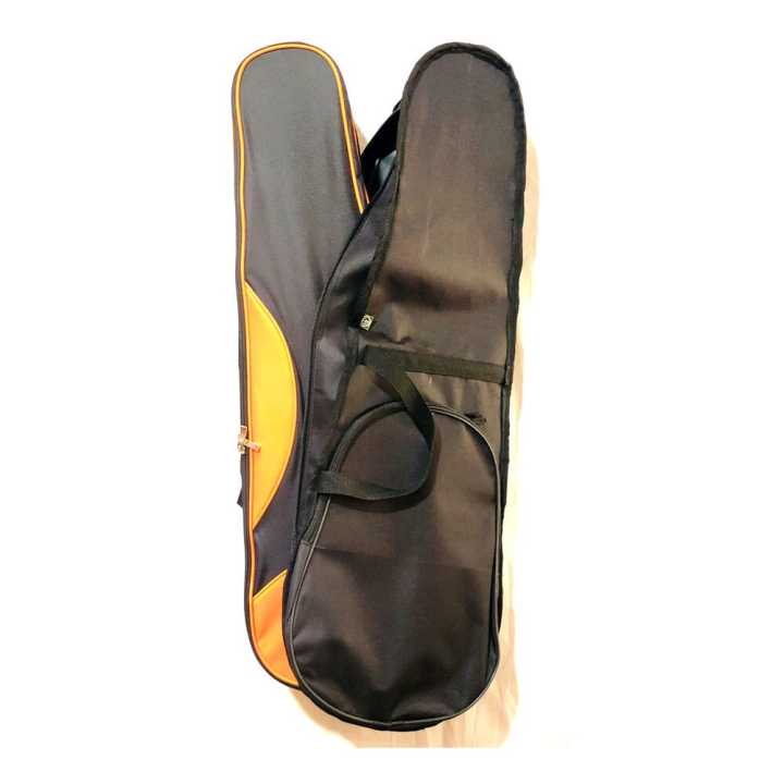 Violin Case Cover - Cover for violin case 4/4, shaped, black, 2 straps ...