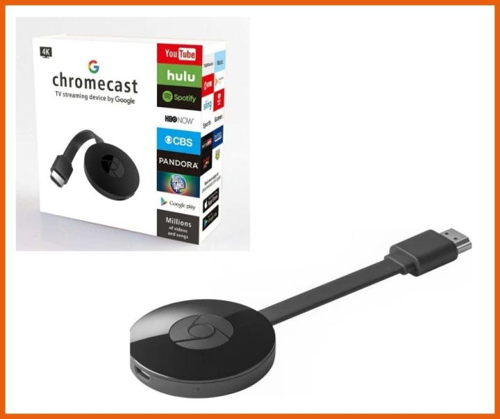 Google Chromecast - Streaming Device with HDMI Cable - Stream Shows ...