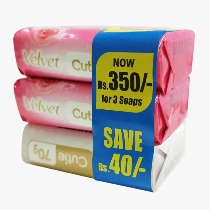 Velvet Soap Bundle Pack | Daraz.lk