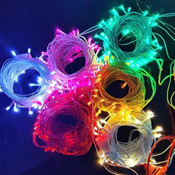Outdoor Vesak Christmas Decorative Light String (Red/Green/Blue/Purple ...