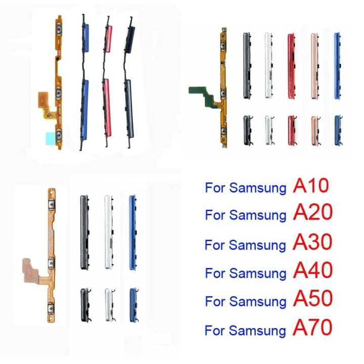 Phone Power Volume Button For Samsung Galaxy A10 A20 A30 A40 A50 A60 ...