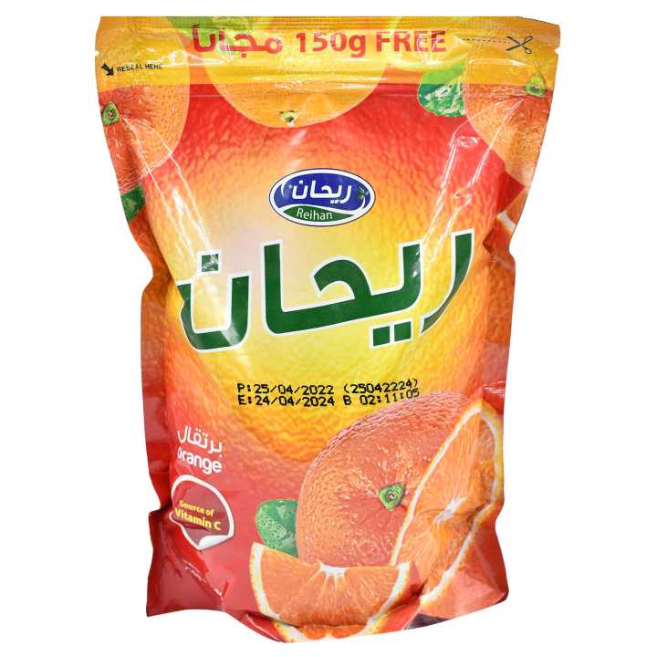 Reihan Orange Vitamin C Drink 750G + Free 150G | Daraz.lk