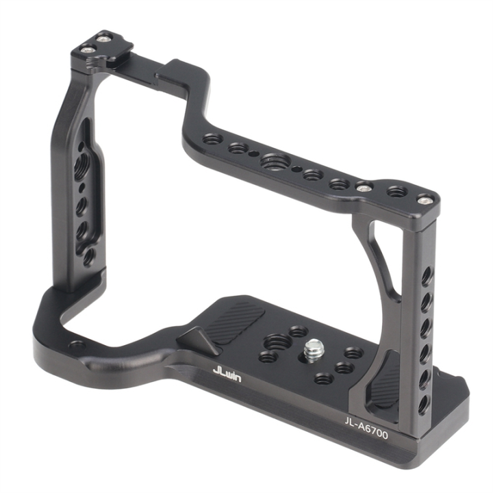 1 PCS Camera Cage Vertical Handle Cage Aluminum Alloy A6700 Camera Cage ...