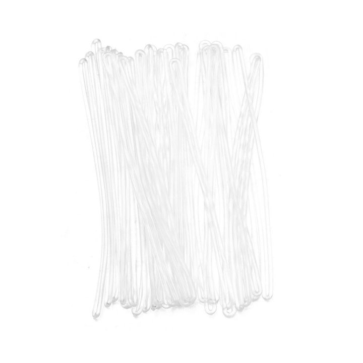 【SkinHorizon】30 Pcs PVC Luggage Loops Straps Tags Transparent 6 Inch ...