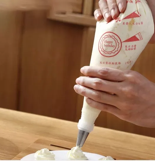 Icing Bags Cake 50 Pcs Large Size - Transparent | Daraz.lk