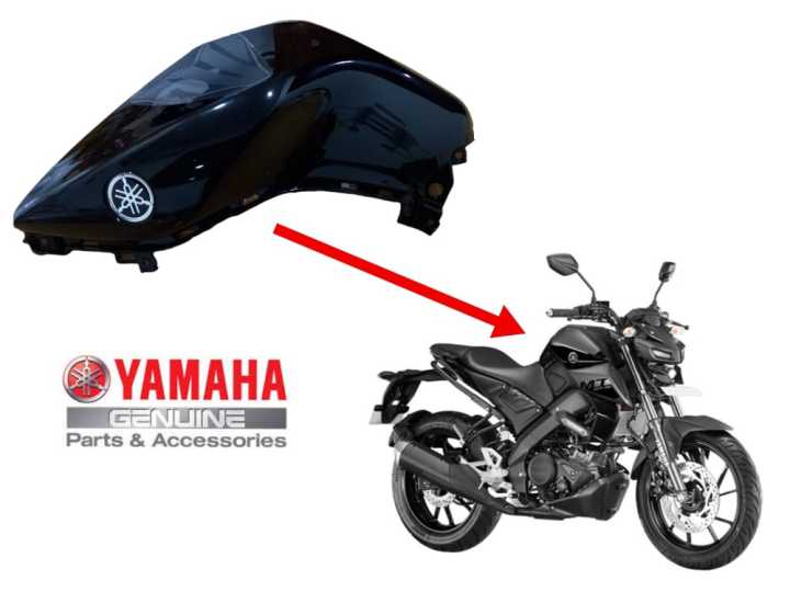 Tank Cover Black Shine RH MT15 | Daraz.lk