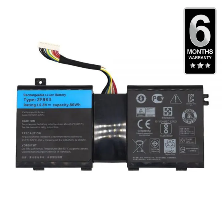 Dell 2F8K3, KJ2PX 14.8V 5600mAh Battery | Daraz.lk