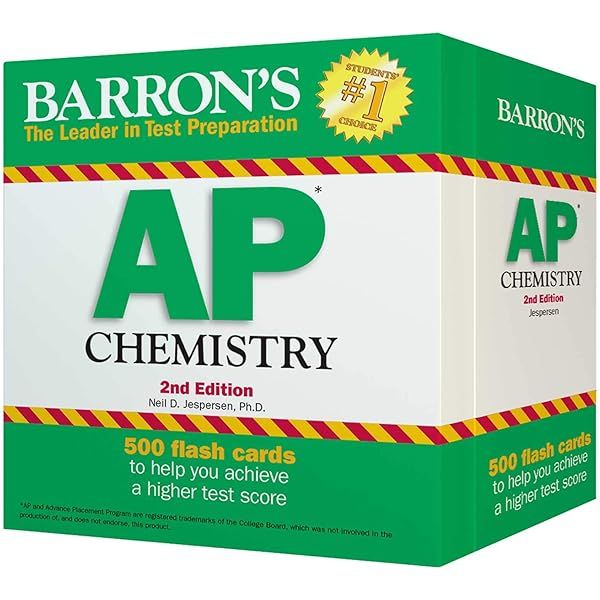 Barron's AP Chemistry Flash Cards | Daraz.lk