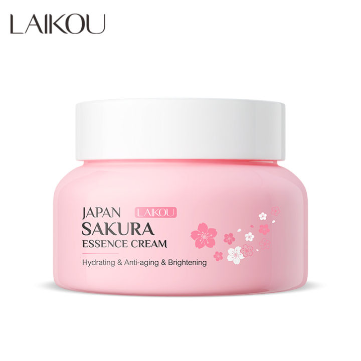 LAIKOU Japan Sakura Essence Cream Moisturizing Anti-aging Nourishing ...