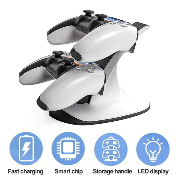 Controller Charger Ps5 Game Controller Charging Station with Over ...