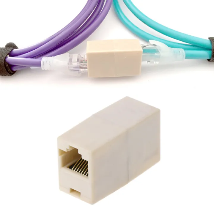 High Quality Ethernet Dual Straight for Head Lan Cable Joiner Coupler ...