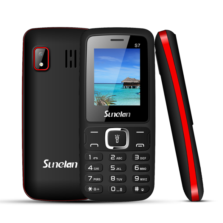 SUNELAN S7 Dual SIM FM Radio Keypad Mobile Phone Battery 1000mAh with 1 ...