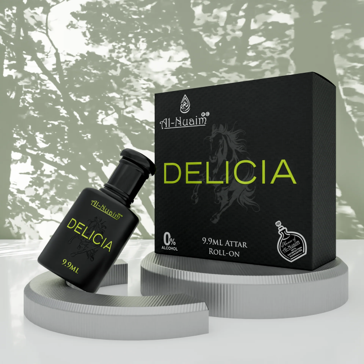 Delicia By Al-Nuaim Attar Roll On Fragrance Long Lasting Perfume Oil 9 ...