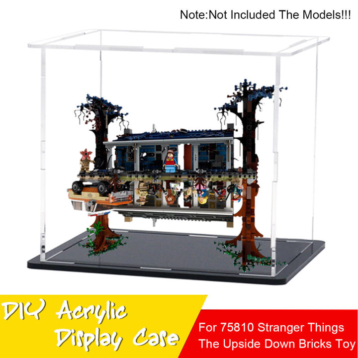 DIY Acrylic Display Case For LEGO 75810 Stranger Things The Upside Down ...