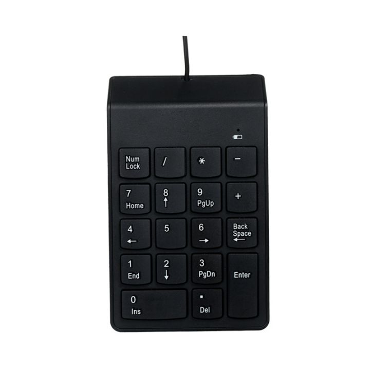 (GGBR) Wired Numeric Keyboard Keypad Number 18 Keys USB Cable for ...
