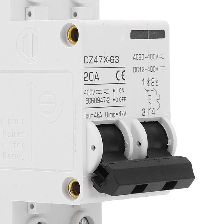 New Circuit Breaker Overload Protection PV Circuit Breaker AC DC 20A ...