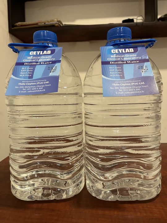 Distilled Water - 5L | Daraz.lk