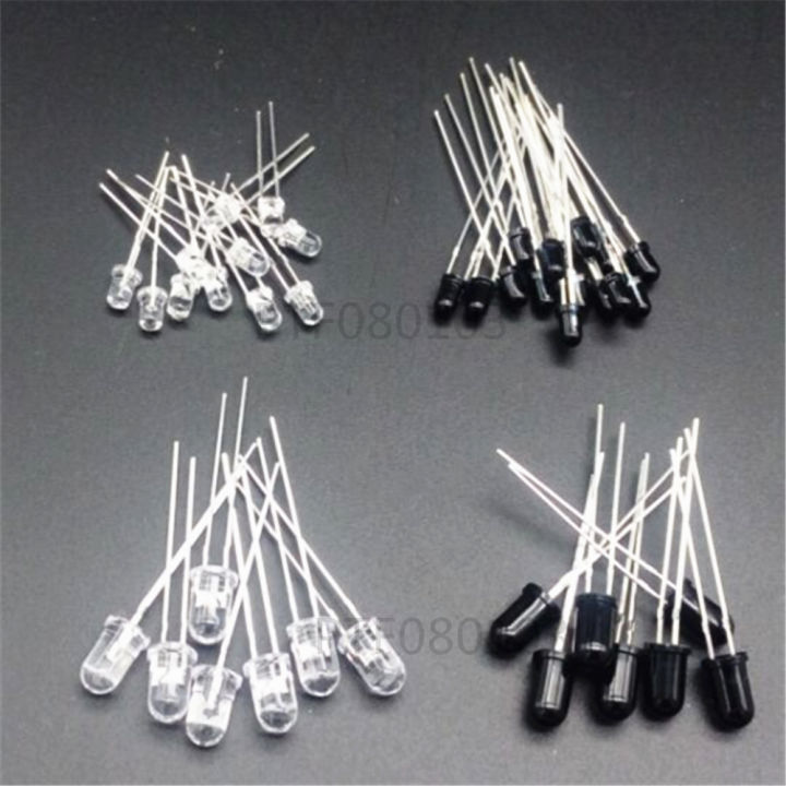 【UrbanNomad】20 pairs of 5 mm 940 nm LED emitters and 20 pairs of ...