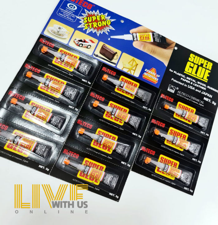 ALTECO Super Glue 12 x 3g | Daraz.lk