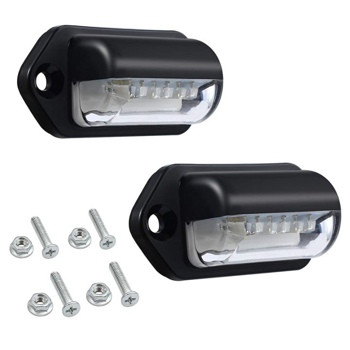 New Number Plate Light Led Licene Plate Light Rear Lamp Univeral 12v ...