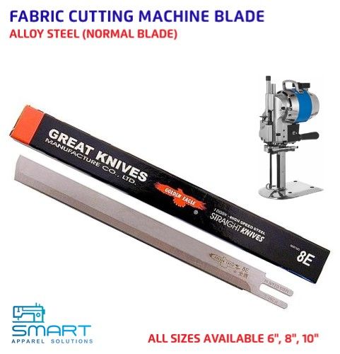 Straight knife ALLOY STEEL / Cloth cutting machine blade / Cutting ...