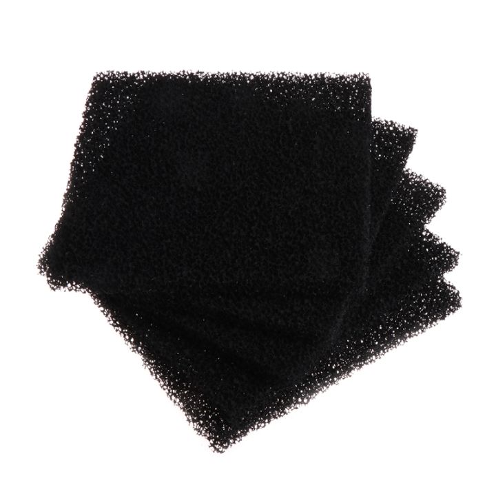 5pcs Black Activated Carbon Foam Sponge Air Filter Impregnated Sheet ...