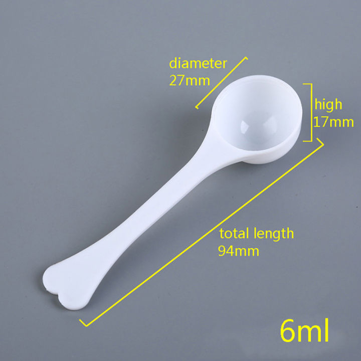 UG kongzicheng 10Pcs 1g 3g 5g 10g Measuring Plastic Scoop Measuring ...