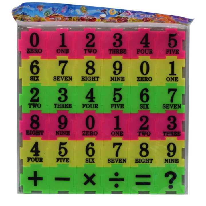 Kids Puzzle Numbers-Multi | Daraz.lk