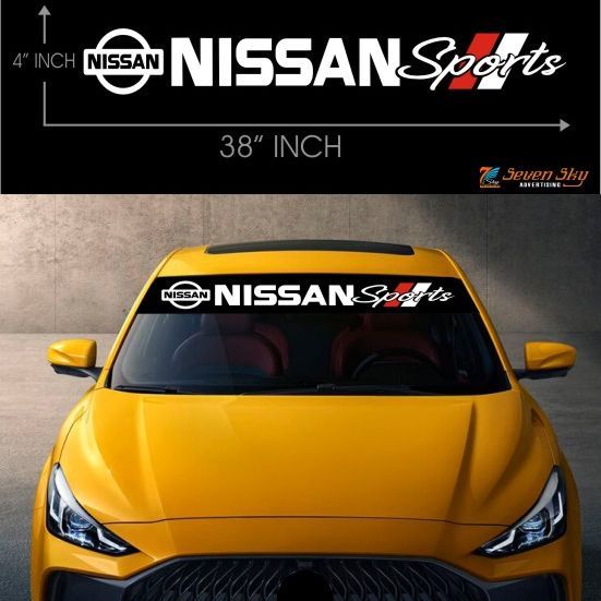 Windscreen NISSAN Tinted Stickers Car Buddy Van Alto WagonR Mini Car ...