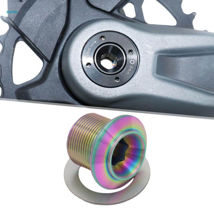 Crankset Screw Crankarm Bolt Crank Arm Metal Bike Crank Bolt Colorful ...
