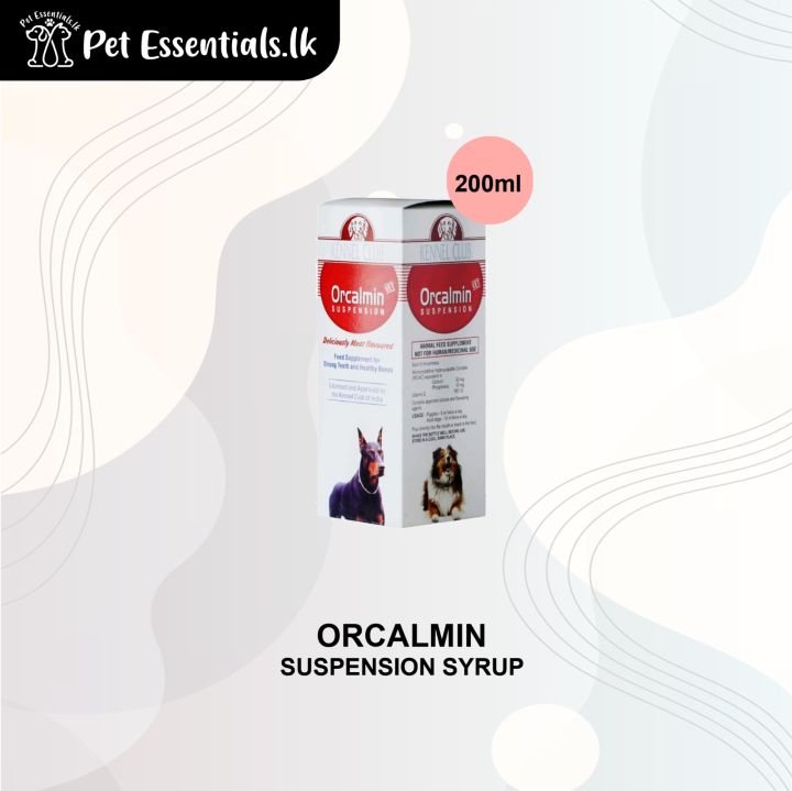 Orcalmin Suspension Syrup (200ml) | Daraz.lk